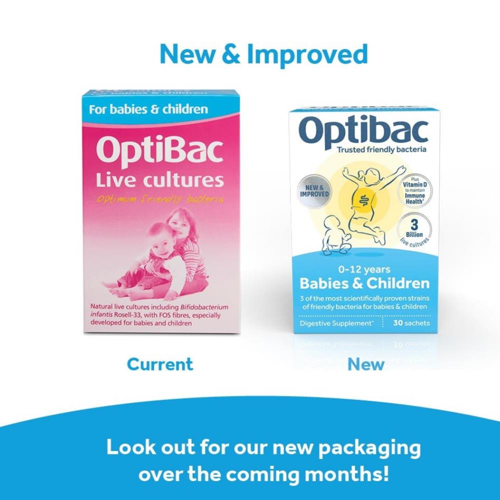 Optibac Babies & Children 10 Sachets | Always There Pharmacy | Carlow ...