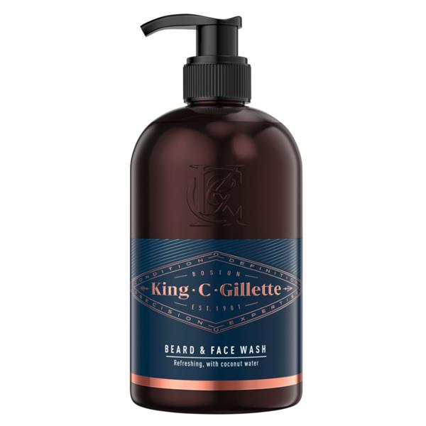 King.C.Gillette Beard & Face Wash 350ml | Always There Pharmacy ...