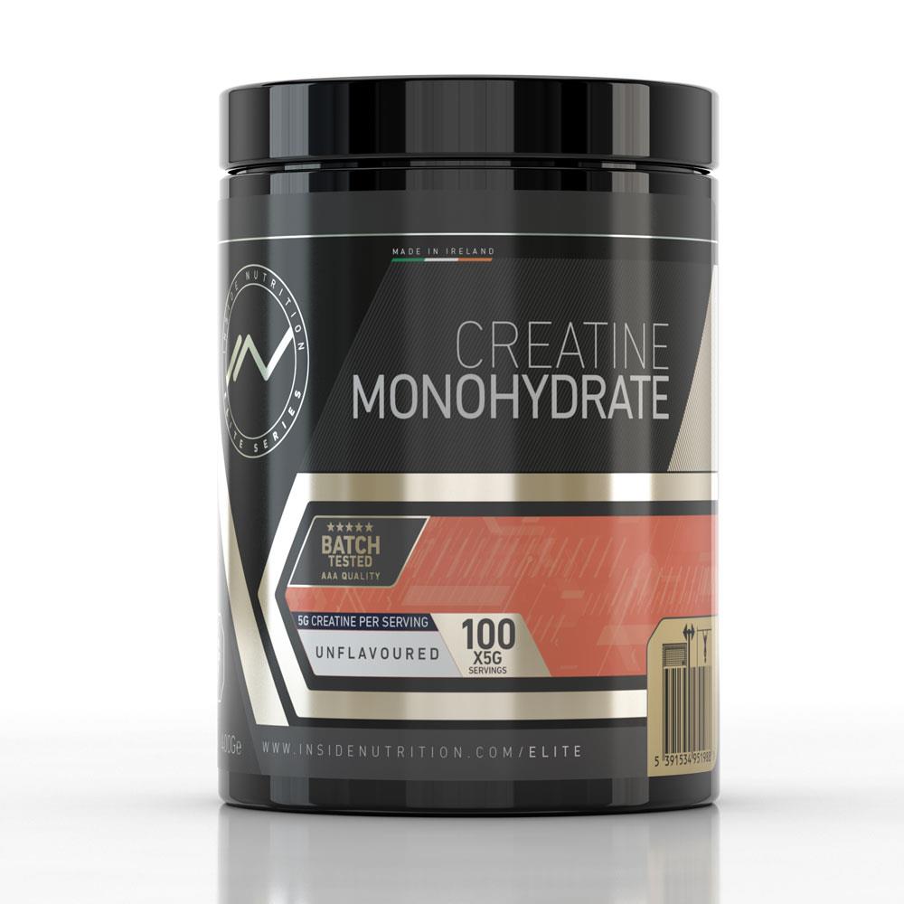 Elite Series Creatine Monohydrate 400g - Unflavoured 'Batch Tested'