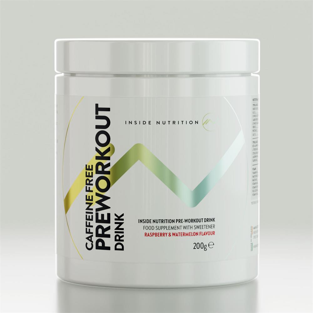 Inside Nutrition Pre-Workout 200g - Caffeine Free Raspberry ...