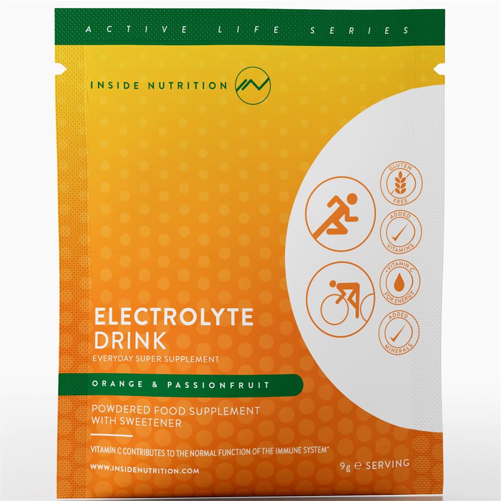 Inside Nutrition Electrolyte Drink Orange & Passion Fruit 9g Sachet ...