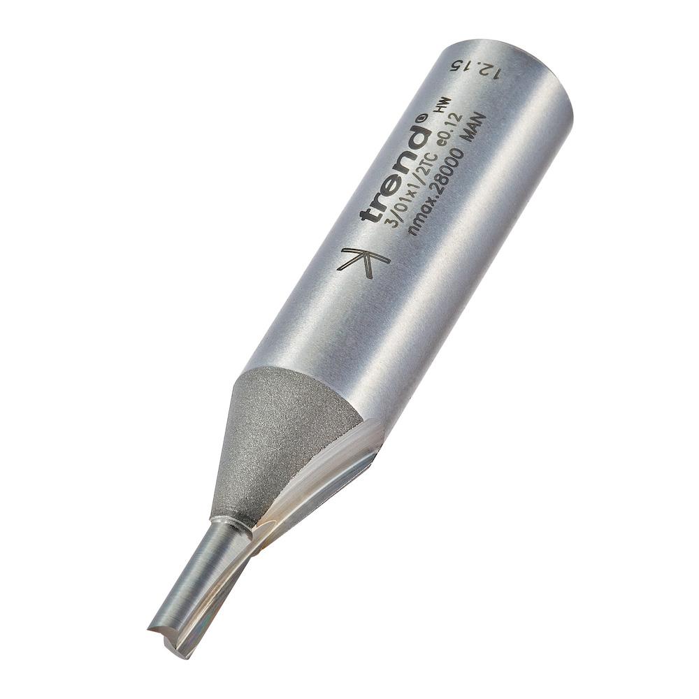 Trend Two flute cutter 4mm diameter - 3/01X1/2TC | Powertool.ie | Ireland