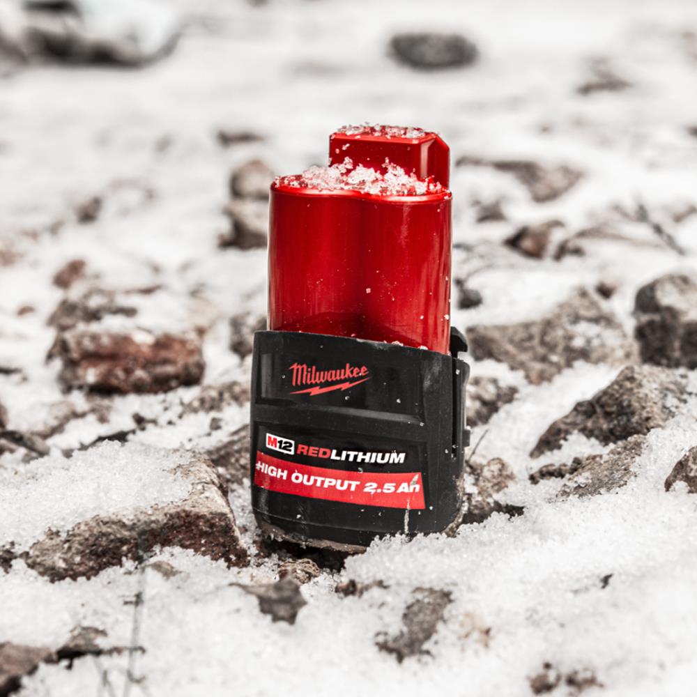 Milwaukee M12 M12 HB2.5 - High Output 2.5ah Battery - 4932480164 ...