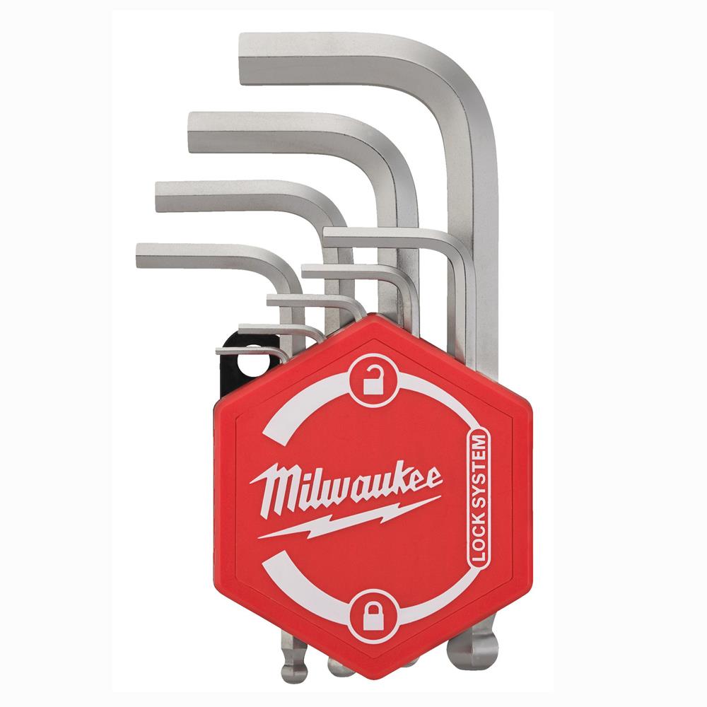 Milwaukee Compact Hex Key - 9pc Set - 4932492399 | Powertool.ie | Ireland