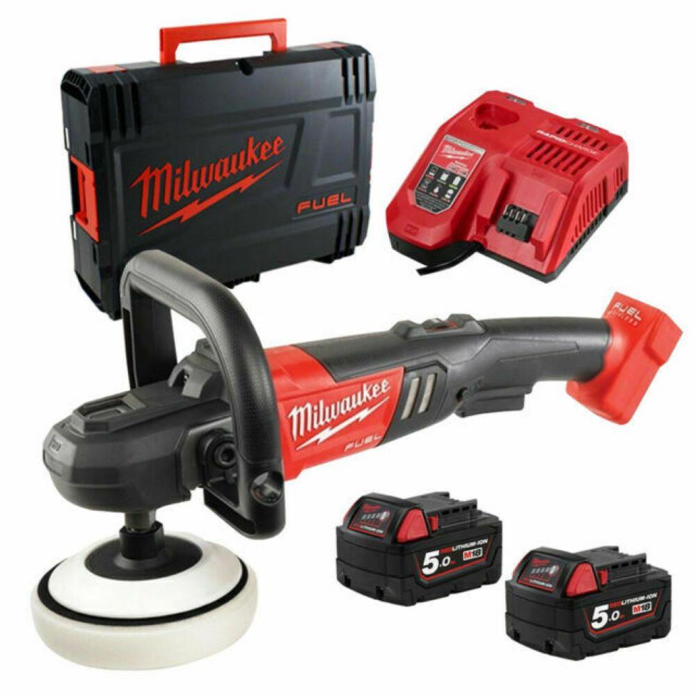 Milwaukee 18v FUEL Variable Speed Polisher - M18FAP180-502X ...