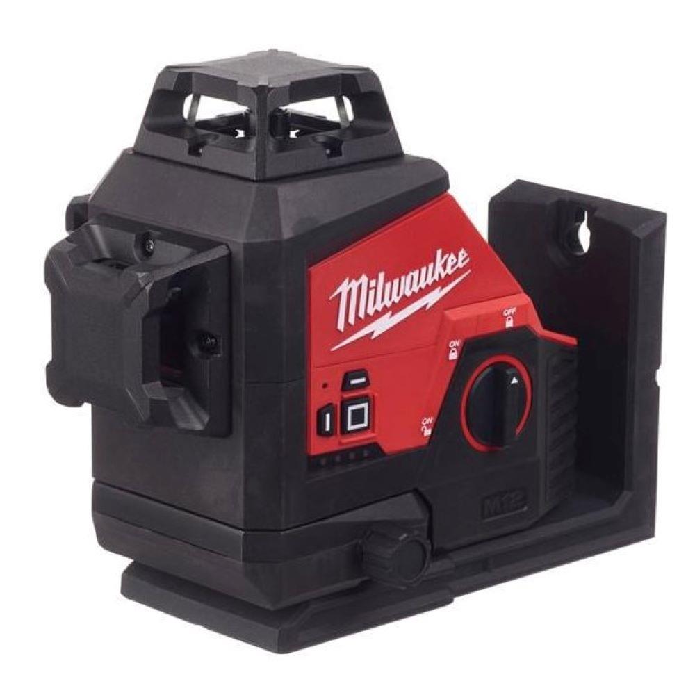 Milwaukee 12v 360°3 Plane Green Line Laser - Body Only - M123PL-0C ...