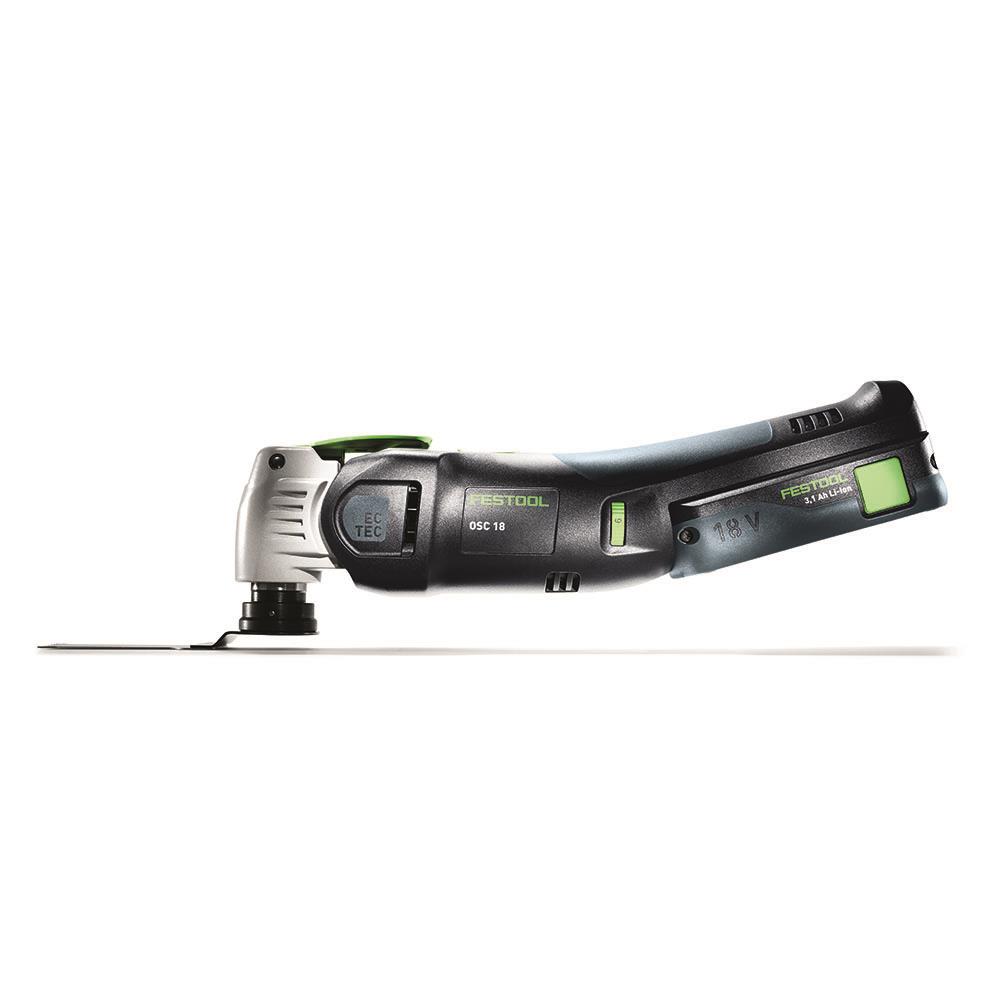 Festool Cordless Oscillator OSC Multitool18 E-Basic-Set VECTURO ...