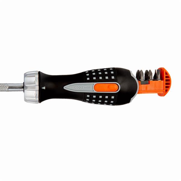 Bacho Ratcheting Bit Holder Screwdriver - Max Torq - 6 Bits - 808050 ...