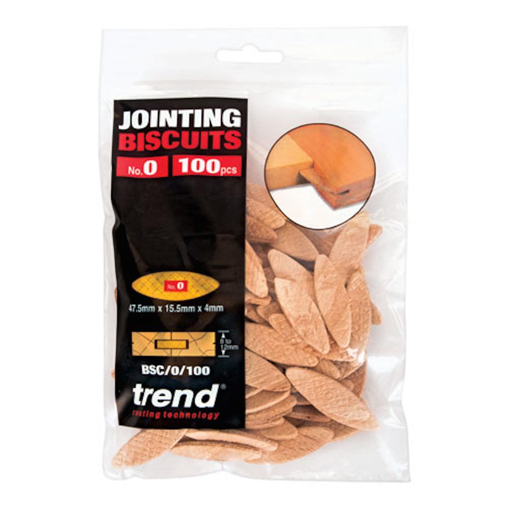 Trend No 0 Size Compressed Beech Biscuits - 100 pack - BSC/0/100 ...