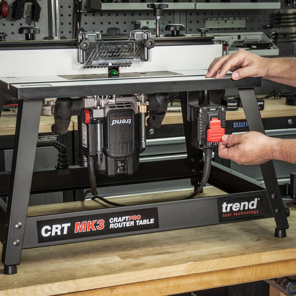 Trend Craft Pro Router Table 240v - CRT/MK3 | Powertool.ie | Ireland