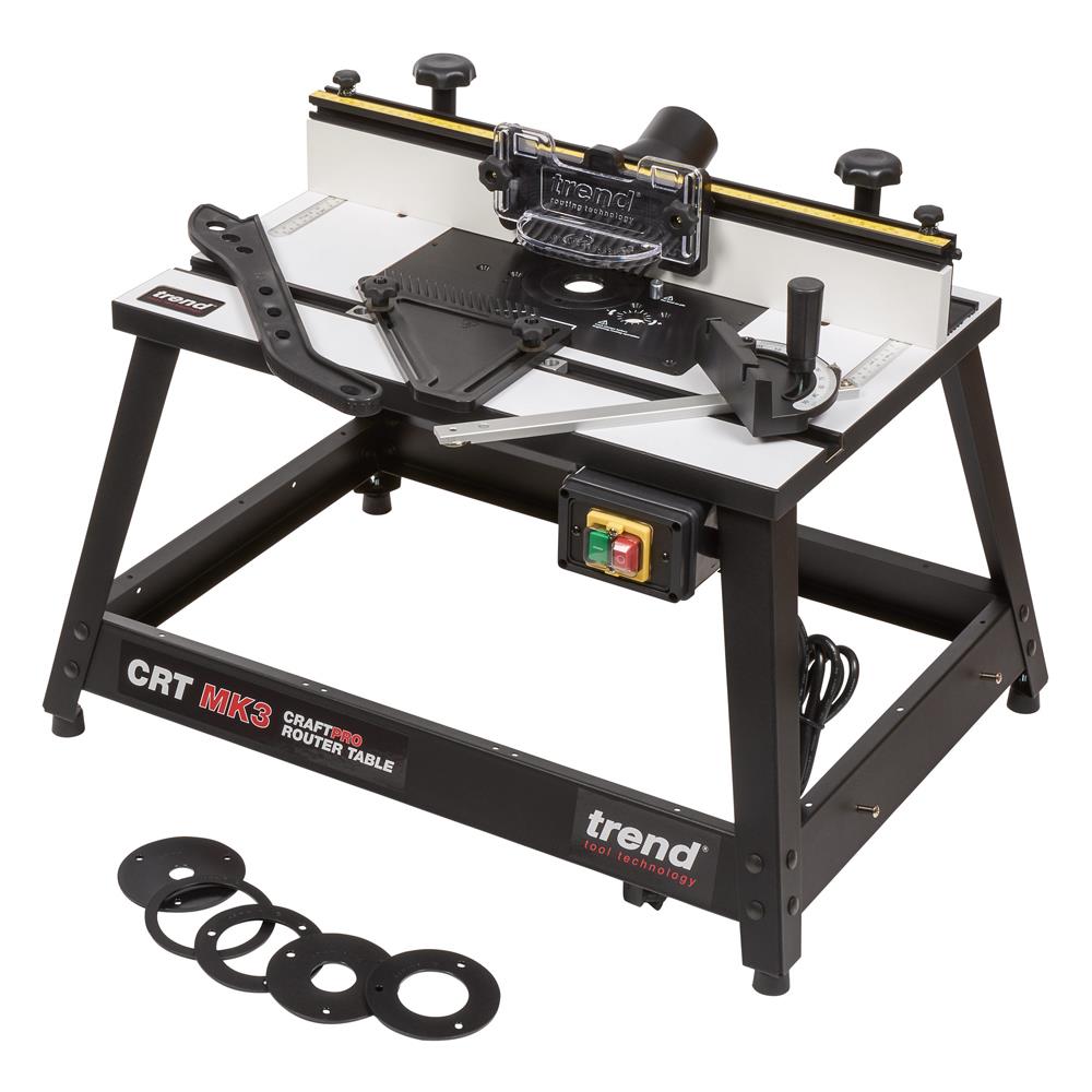 Trend Craft Pro Router Table 240v - CRT/MK3 | Powertool.ie | Ireland