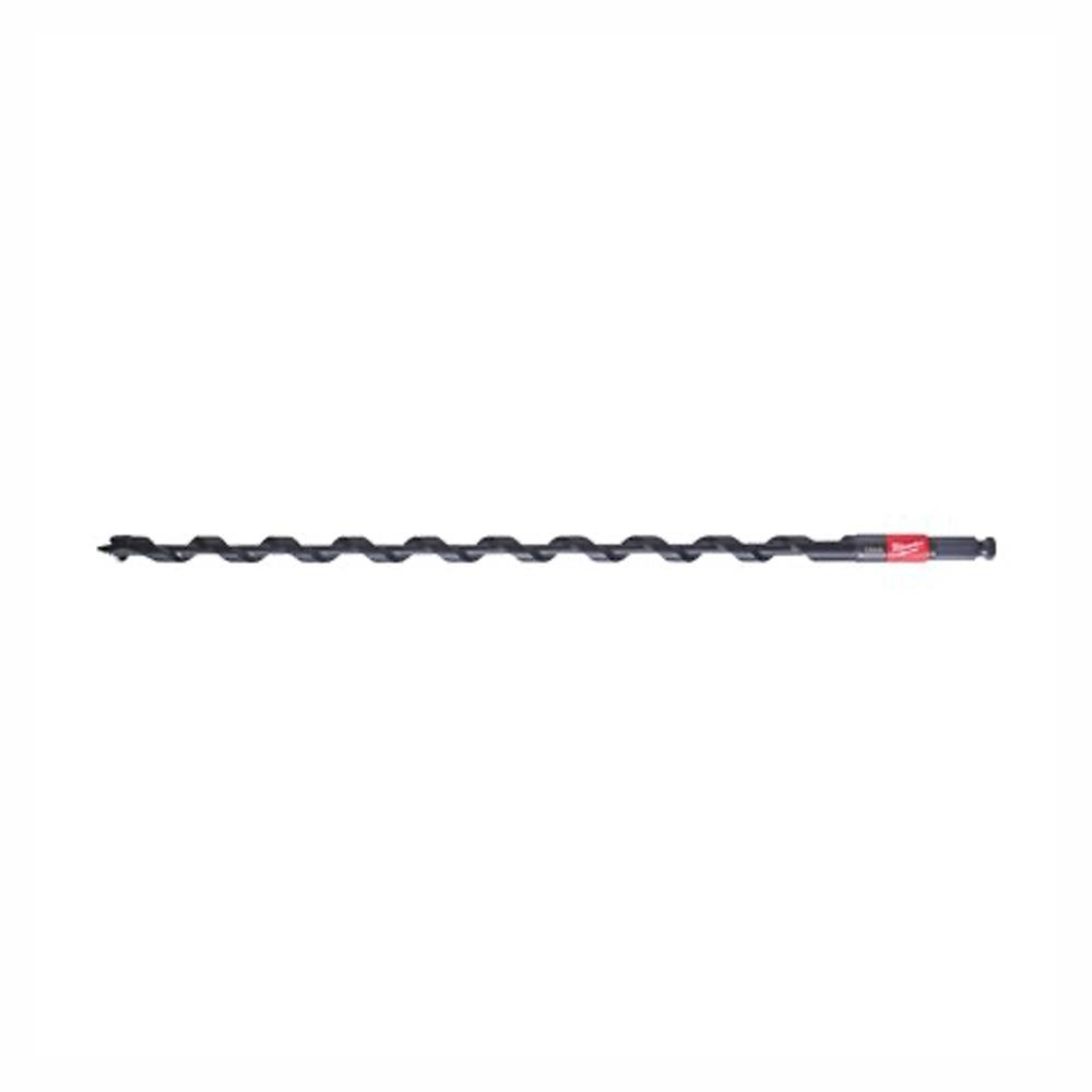 Milwaukee Wood Drill ShW Auger Bit - Various x 460mm - 1pc | Powertool ...