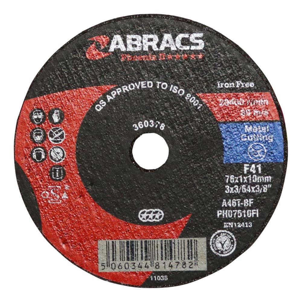 3" Cutting Discs 10 Pack Apt75fcm | Air Impact