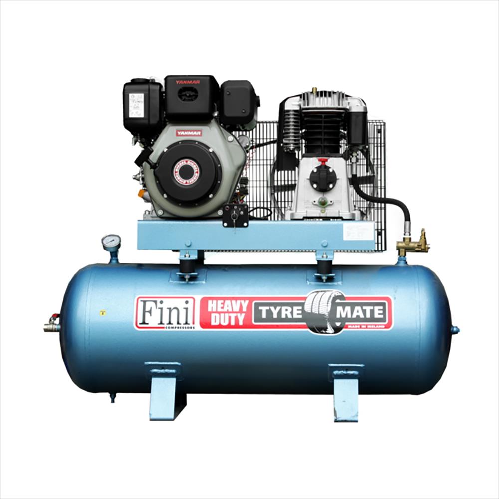 FINI YANMAR DIESEL COMPRESSOR 10HP 210LTR BK119 | Air Impact