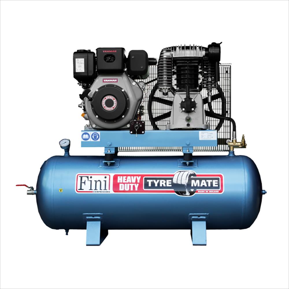 FINI YANMAR DIESEL COMPRESSOR 10HP 210LTR BK120 | Air Impact