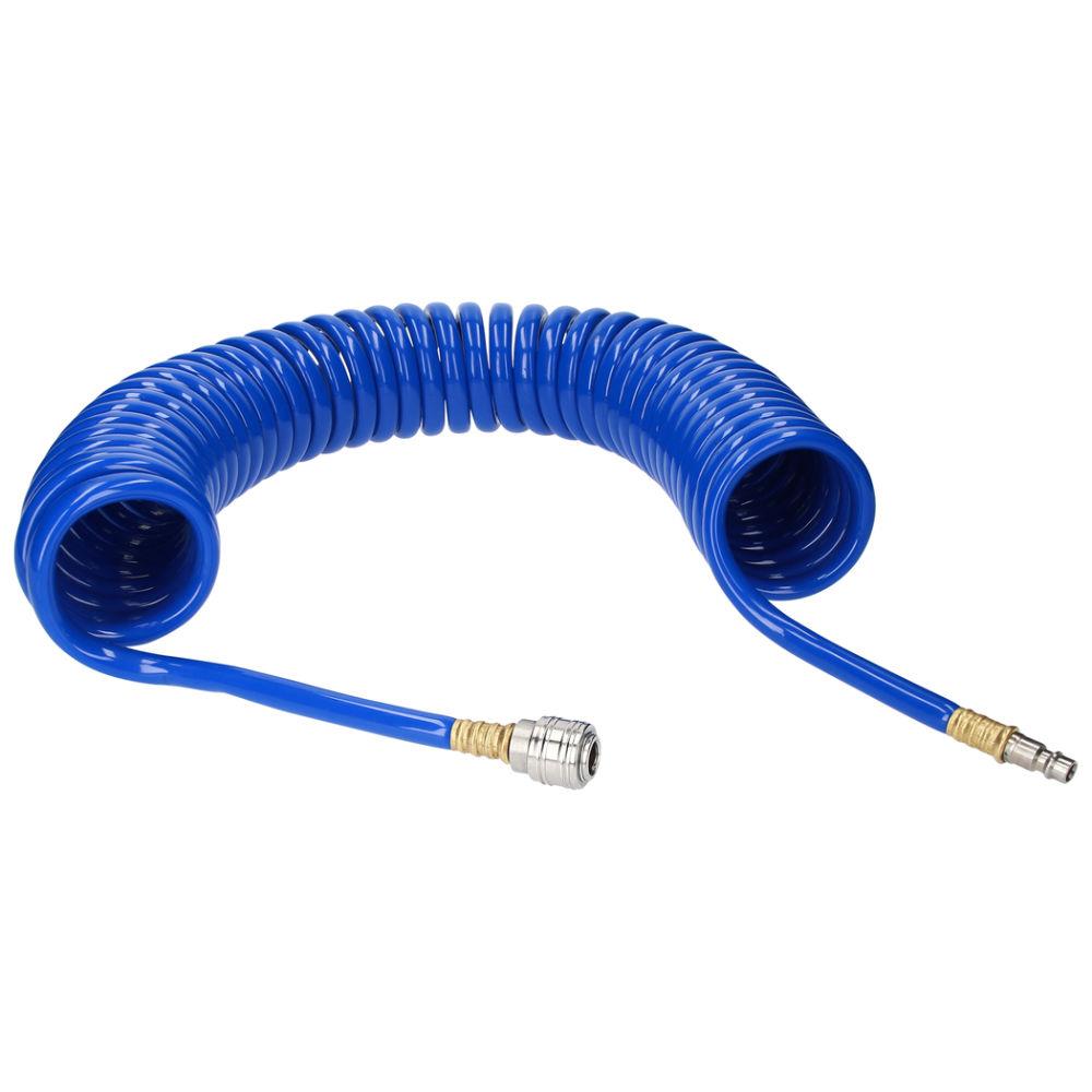 10 Metre Spiral Hose with Hi-flo XF fittings BT160035 | Air Impact