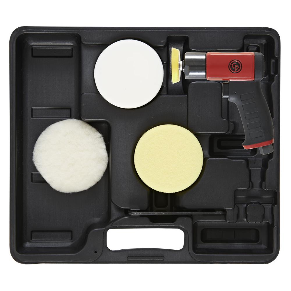 CP7201P MINI DISC POLISHER 3" (75 mm) HOOK & LOOP PAD | Air Impact
