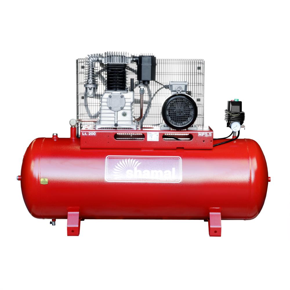 SHAMAL 5.5HP 200LTR 380V COMPRESSOR K25-200FT | Air Impact