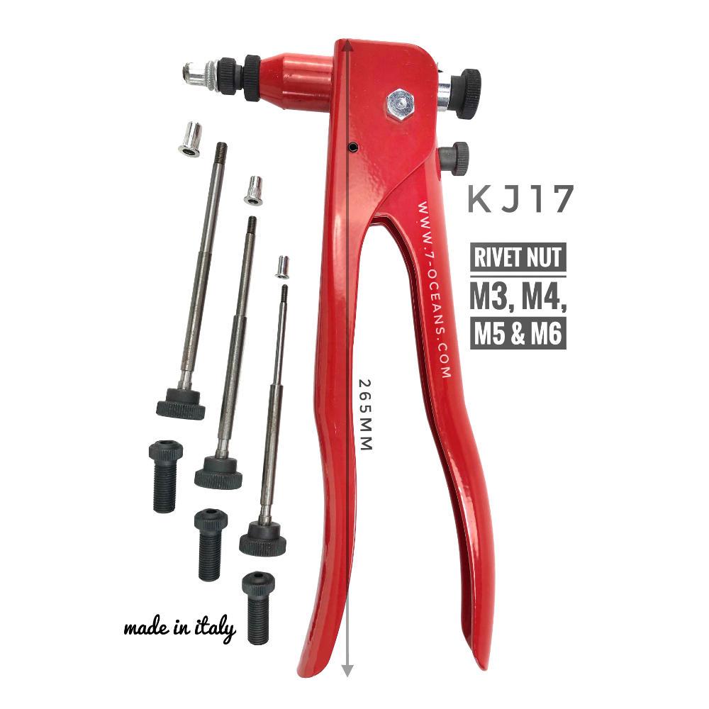 Manual Rivet Nut Setting Tool KJ17 | Air Impact
