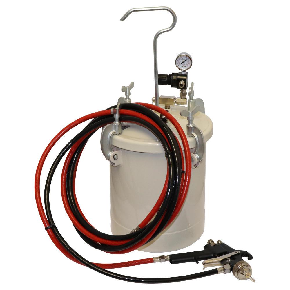 8 Litre Pressure Pot With Hoses and Spray Gun PT-8 | Air Impact