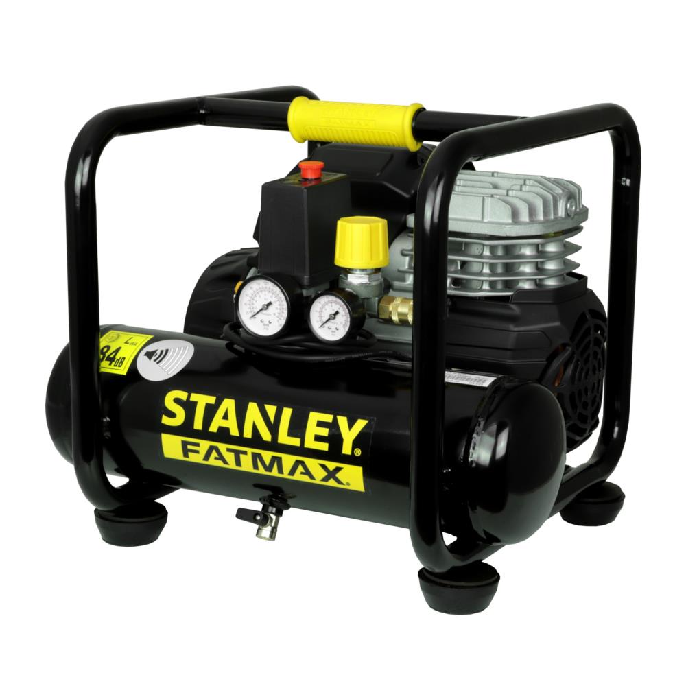 STANLEY 6 LTR 8 BAR OILLESS COMPRESSOR S244-8-6 | Air Impact