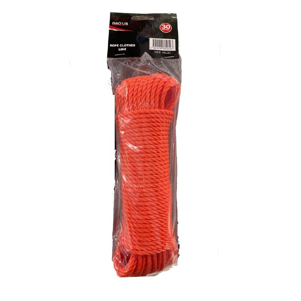 RADIUS ORANGE CLOTHES LINE 100' 30 METRE | Joe McKenna's Top Branded ...
