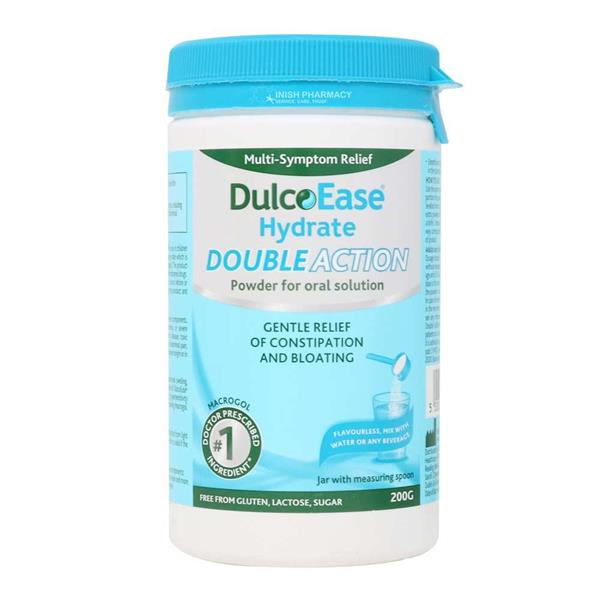 Dulcolax DulcoEase Hydrate Double Action Powder for Oral Solution 200g ...