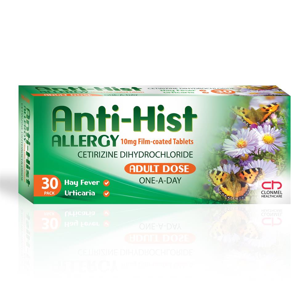 Anti-Hist Allergy 30 Tablets | McGorisks Pharmacy and Beauty | Ireland