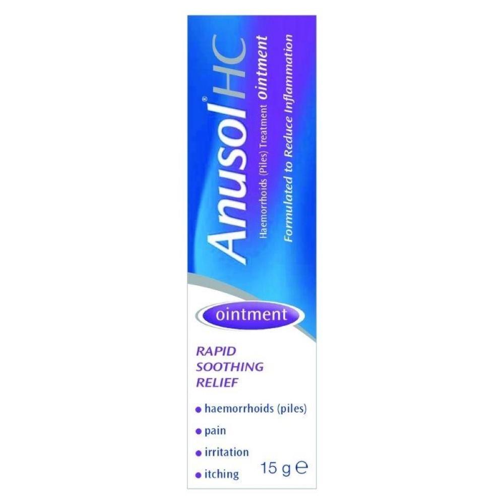Anusol HC Ointment 15g | McGorisks Pharmacy and Beauty | Ireland