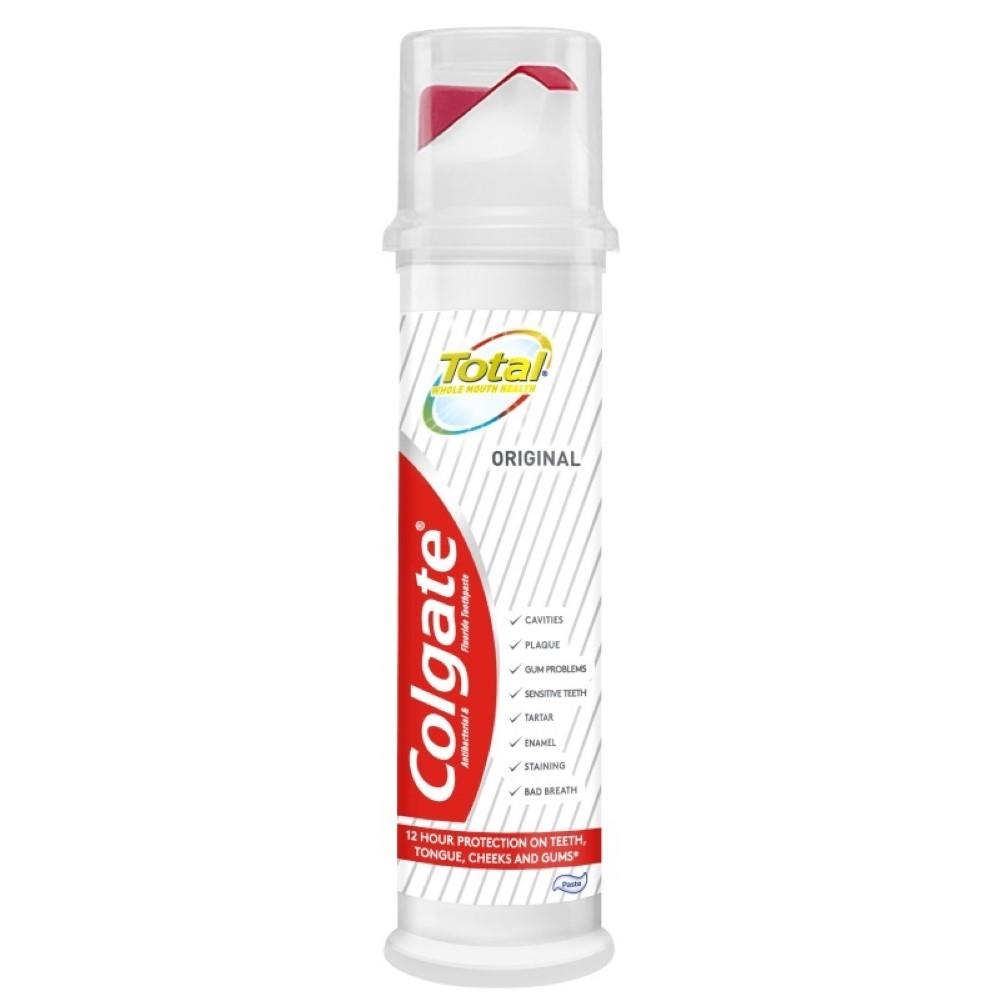 Colgate Total Original Toothpaste Pump 100ml | McGorisks Pharmacy and ...