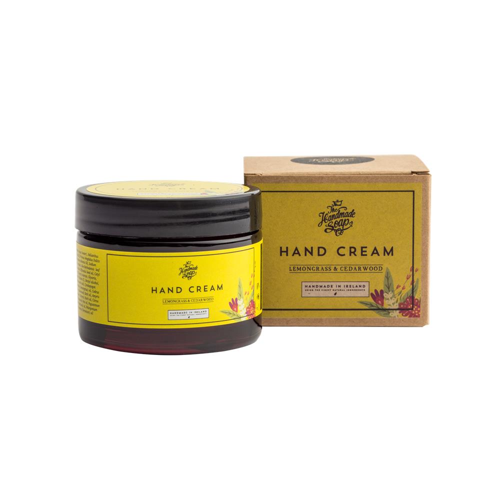 Handmade Soap Co Lemongrass Cedarwood Hand Cream 50ml McGorisks handmade-soap-co-lemongrass-cedarwood-hand-cream-50ml-mcgorisks