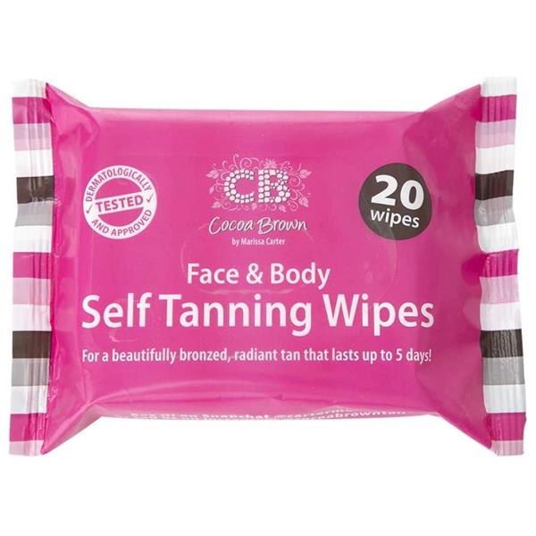 Cocoa Brown Self Tanning Wipe 20S | McGorisks Pharmacy and Beauty | Ireland
