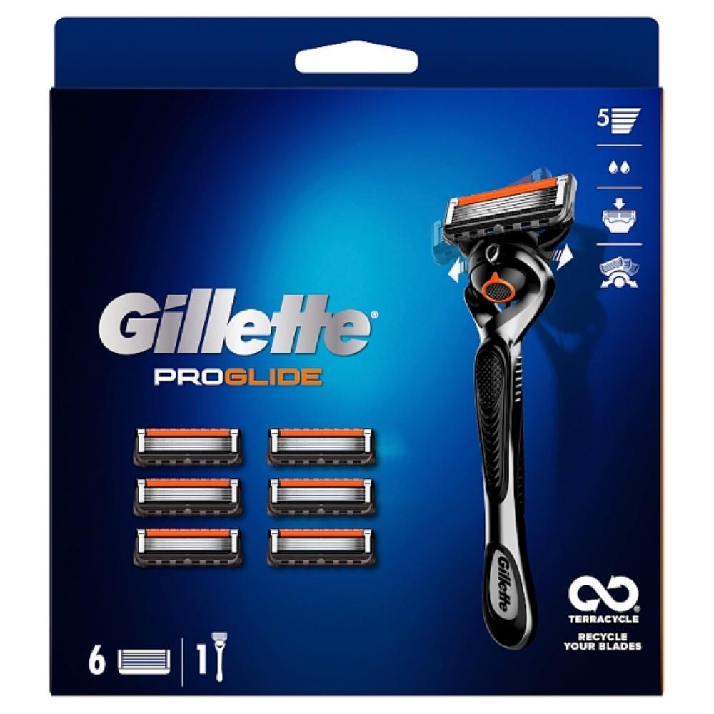 Gillette Proglide Razor + 6 Blades | McGorisks Pharmacy and Beauty ...