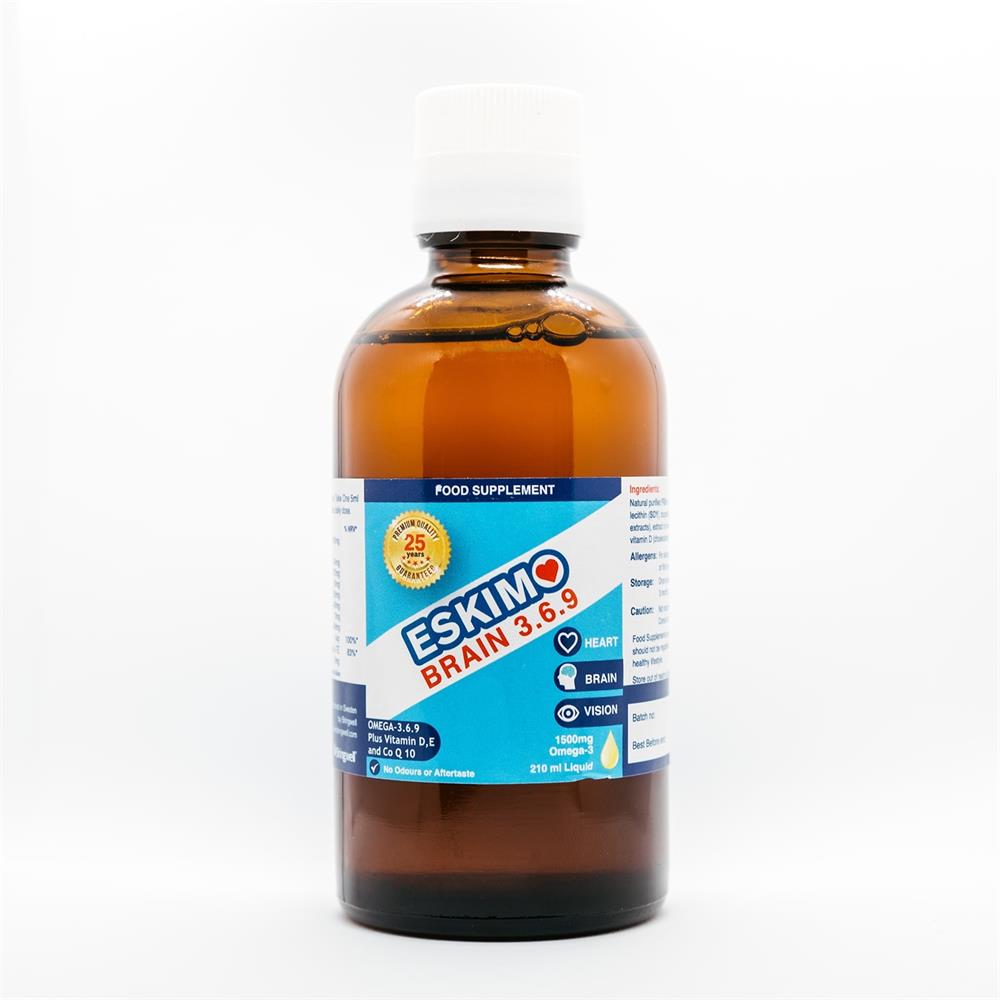 Eskimo Brain 3.6.9 Liquid 210ml | McGorisks Pharmacy and Beauty | Ireland