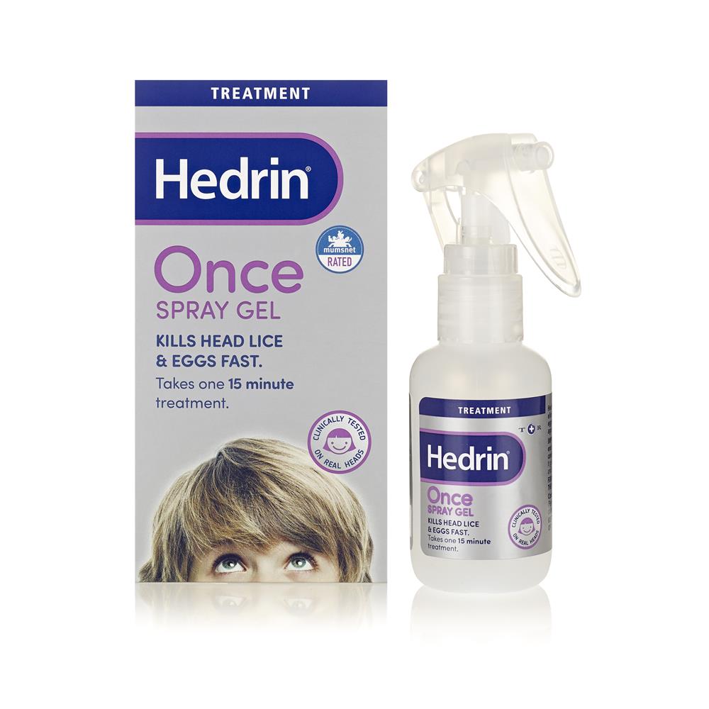 Hedrin Once Liquid Gel 100ml | McGorisks Pharmacy and Beauty | Ireland