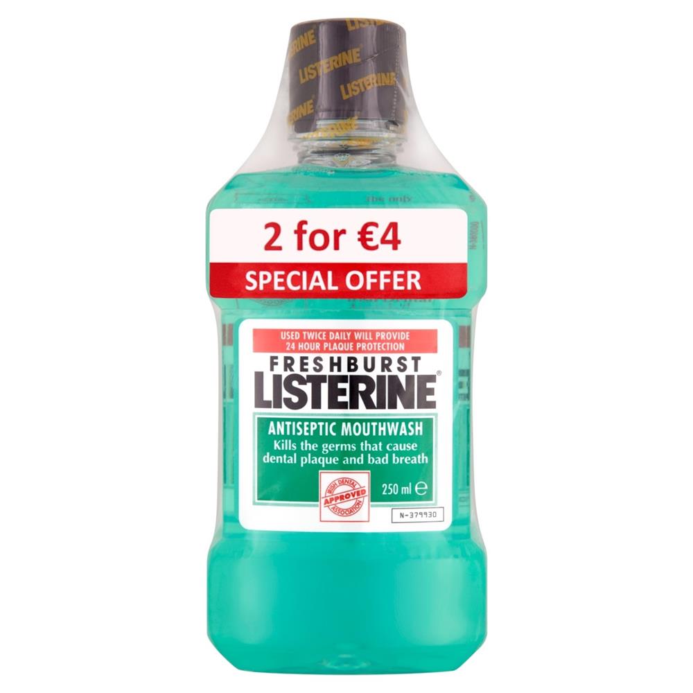 Listerine Fresh Burst 250ml Duo Pack2 x 250ml | McGorisks Pharmacy and ...