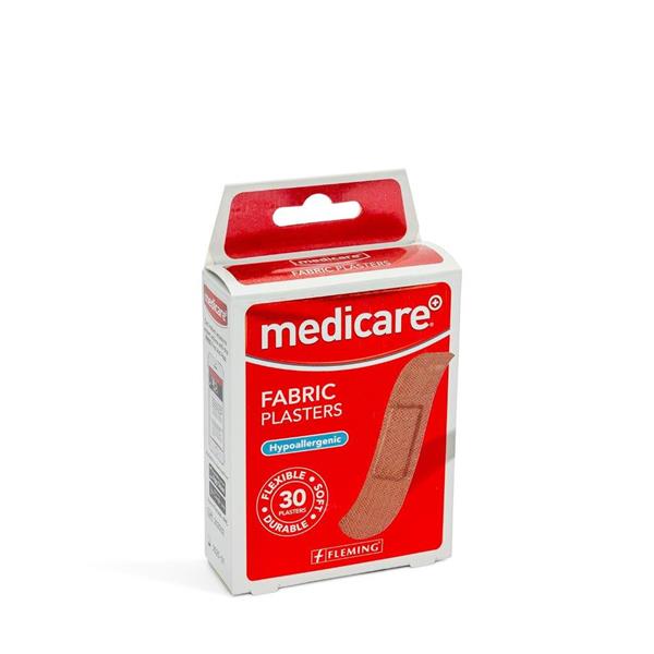 Medicare Fabric Plasters 30 Pack | McGorisks Pharmacy and Beauty | Ireland