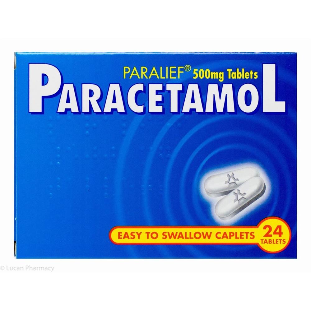Paralief Paracetamol 500mg Tablets 24 Pack | McGorisks Pharmacy and ...