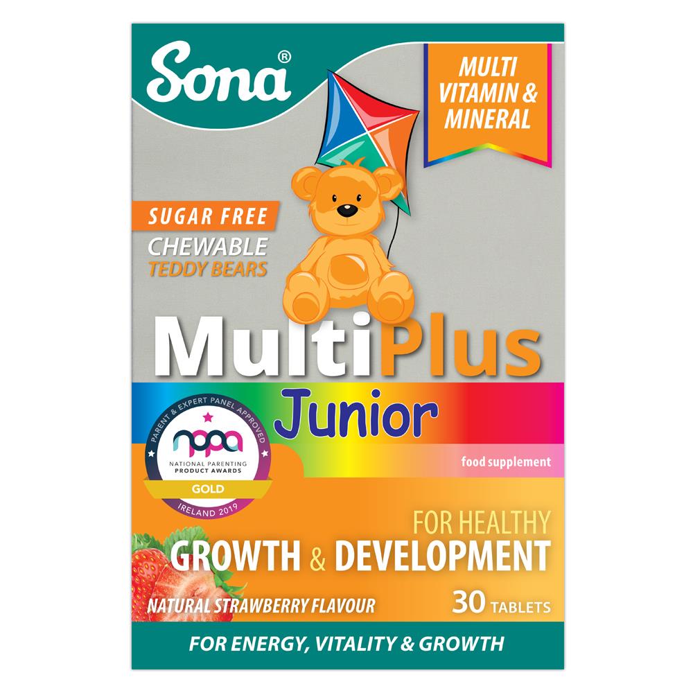 Sona MultiPlus Junior 30 Chewable Tablets | McGorisks Pharmacy and ...