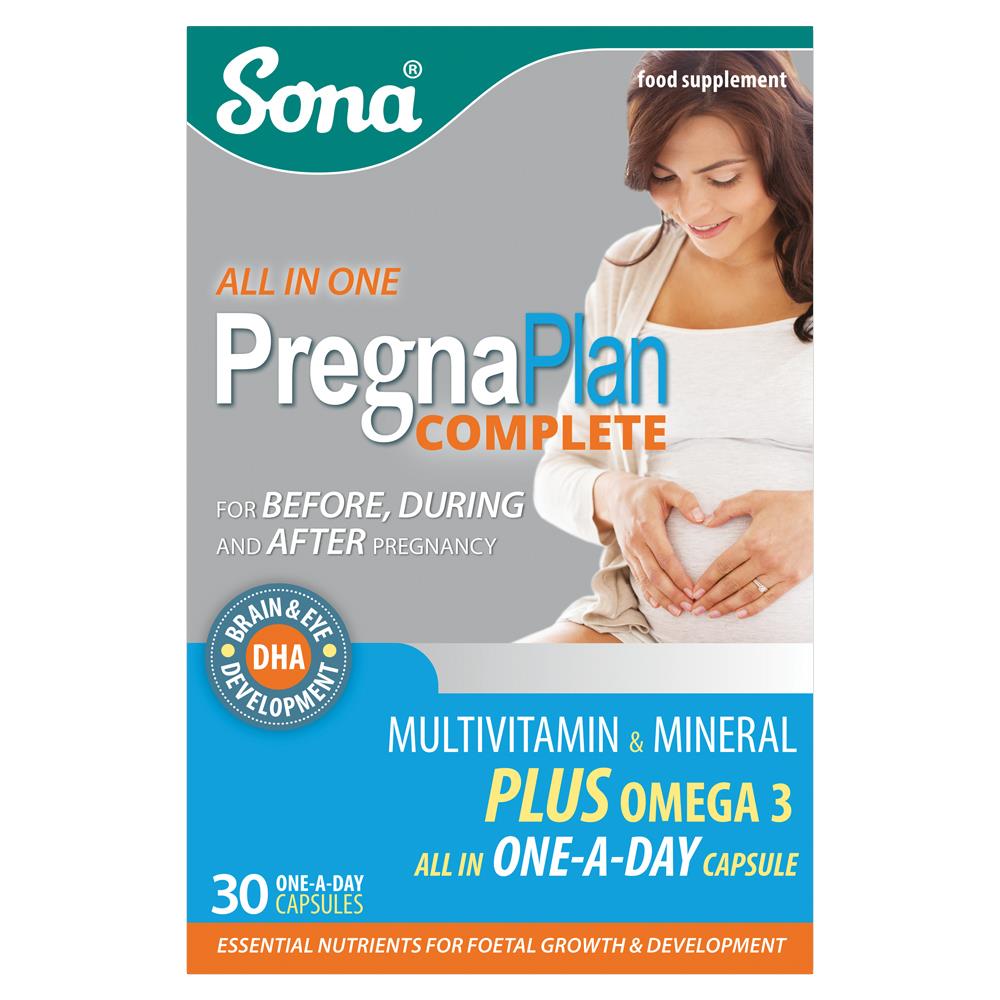 Sona PregnaPlan Complete 30 Capsules | McGorisks Pharmacy and Beauty ...