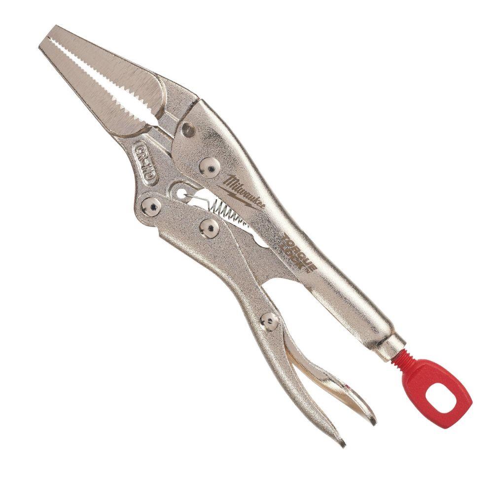 Milwaukee 4932471731 6in Long Nose Torque Locking Pliers | Toolfix ...