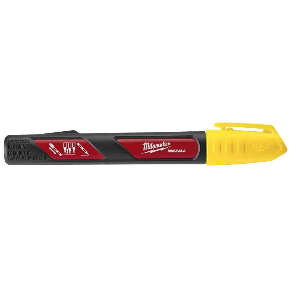 Milwaukee INKZALL Liquid Paint Marker Yellow 48223721 | Toolfix ...
