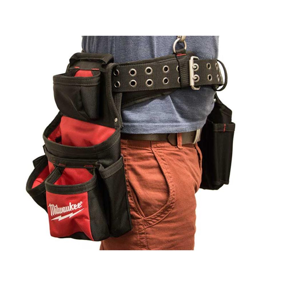 Milwaukee 48228120 24 Pocket Rig Contractor Work Belt | Toolfix ...