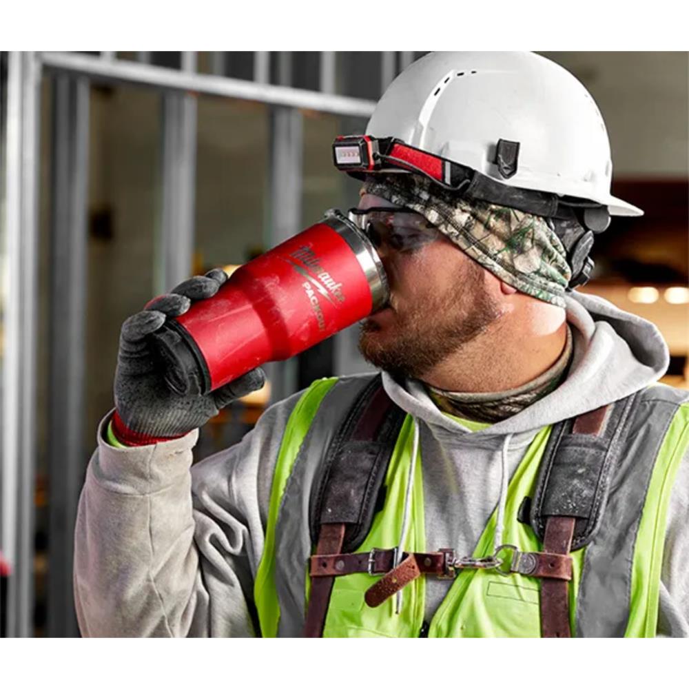 Milwaukee Packout Tumbler 887ml Red 4932479075 | Toolfix | Dundalk | Co ...