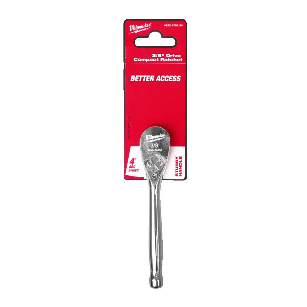 Milwaukee 4932479650 3/8" Drive Compact Ratchet | Toolfix | Dundalk ...