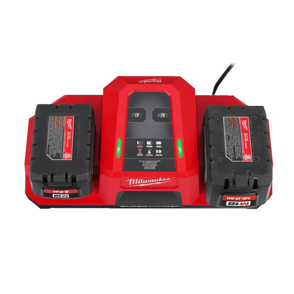 Milwaukee M18DBSC 18V Dual Bay Super Charger 220V | Toolfix | Dundalk ...