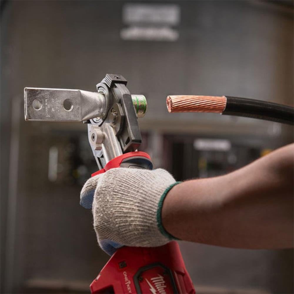 Milwaukee M18HCCT-201C FORCE LOGIC Hydraulic 53 kN Cable Crimper (1x2 ...