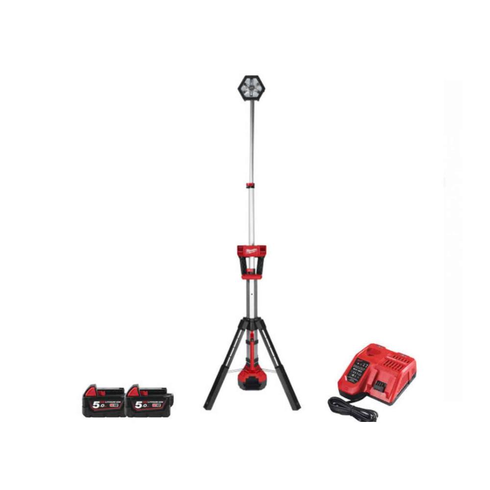 Milwaukee M18SAL-502B M18 TRUEVIEW Stand Light Kit (2x5Ah) | Toolfix ...