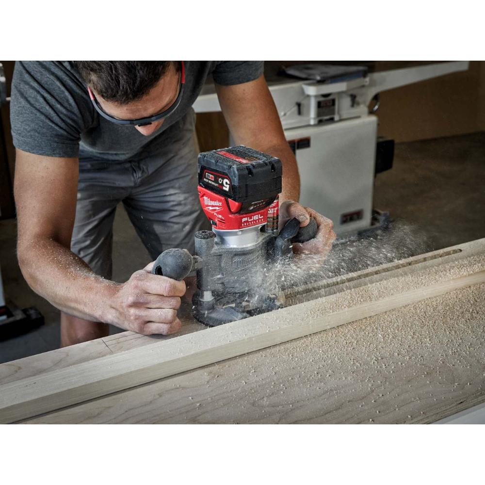 Milwaukee M18FTR-0X M18 FUEL Trim Router In HD Box (Bare Unit ...