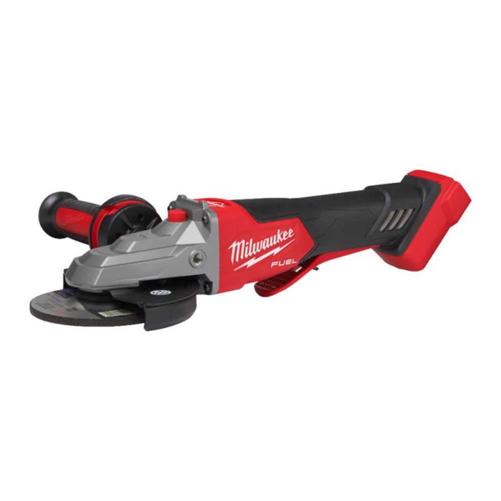Milwaukee M18FSAGF125XPDB-0X 18V Flathead Angle Grinder 125 mm (Bare ...